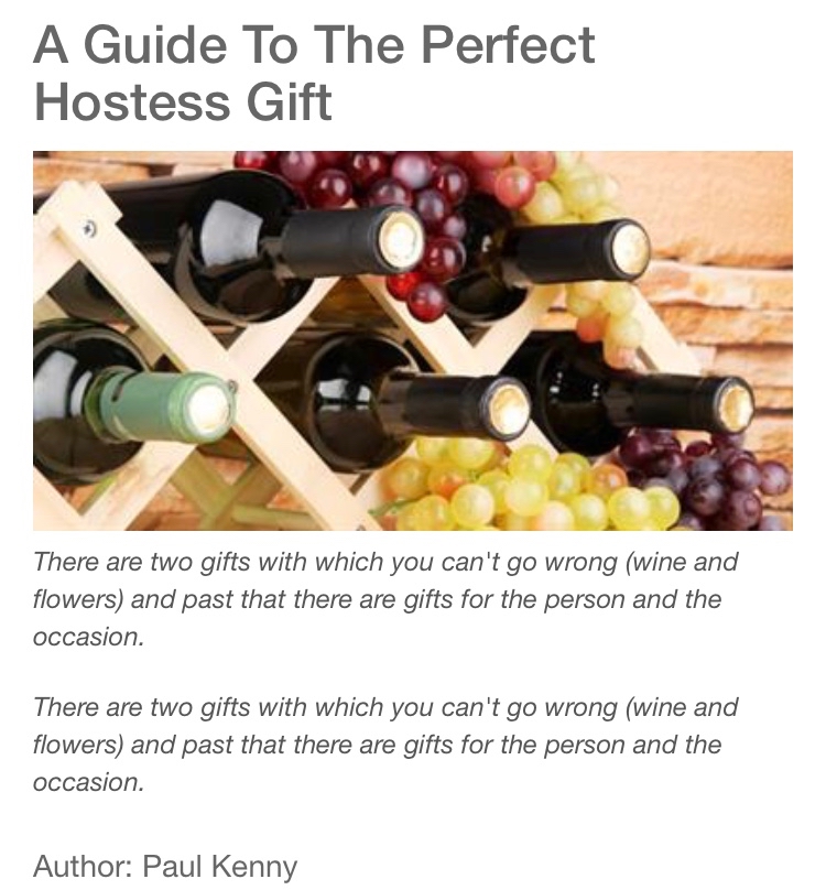 Guide To The Perfect Hostess Gift – Impromptu Friday Nights